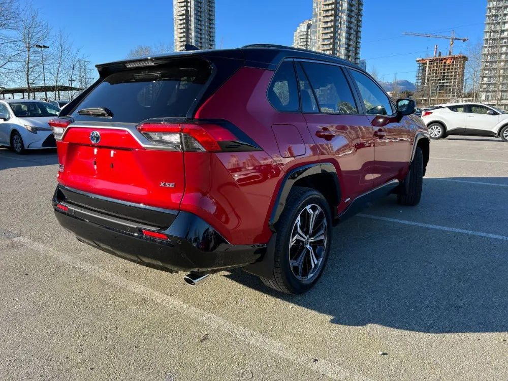 2022 RAV4 Prime Premium Technology in Red: Photo Gallery - evto.ca