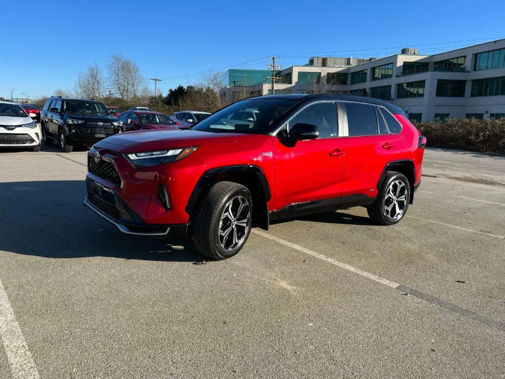 2022 RAV4 Prime Premium Technology in Red: Photo Gallery - evto.ca